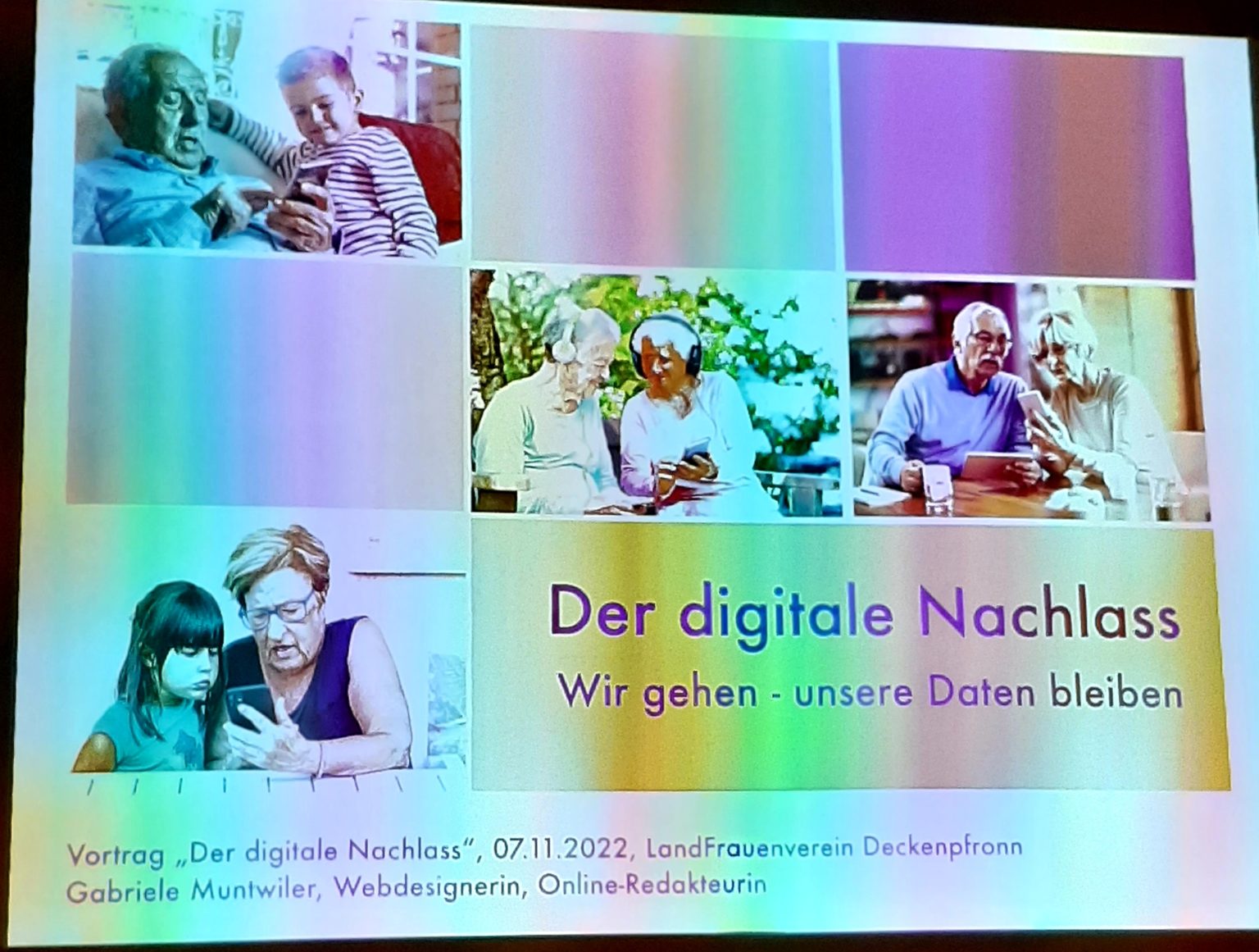 Digitaler Nachlass – LandFrauen Kreisverband Böblingen